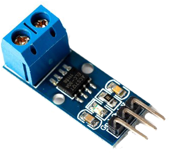 Current Sensor - Hall Effect Sensor Acs712 (449x437), Png Download