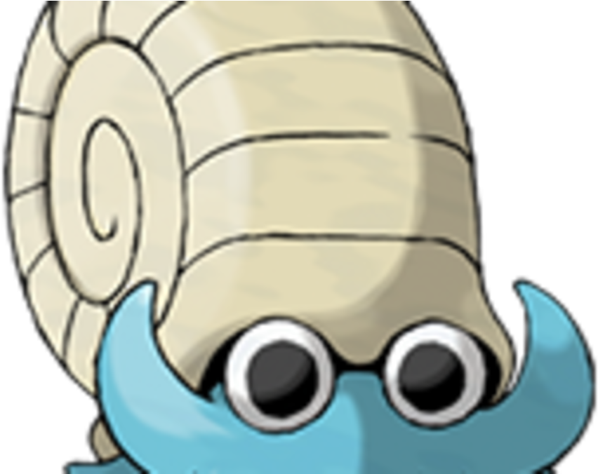 Pokemon Omanyte Render (1200x675), Png Download