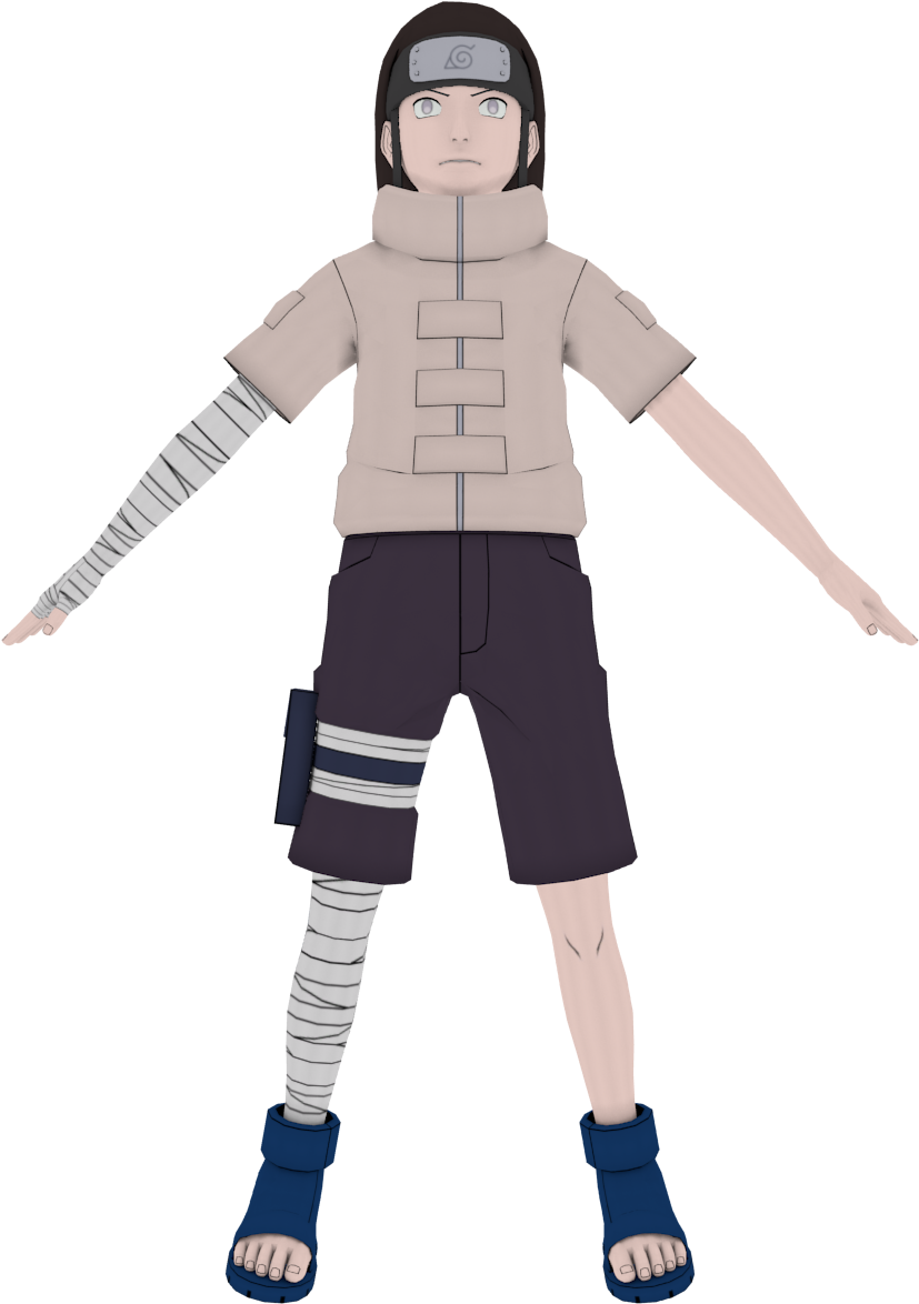 Download Neji Hyūga, Child - Action Figure | Transparent PNG Download ...