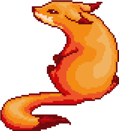 Cute Transparent Pixel Gif Download Cute Transparent - 8 Bit Fox Gif ...