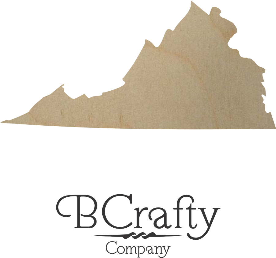Wooden Virginia State Shape Cutout - Virginia State Clip Art (1124x1690 ...