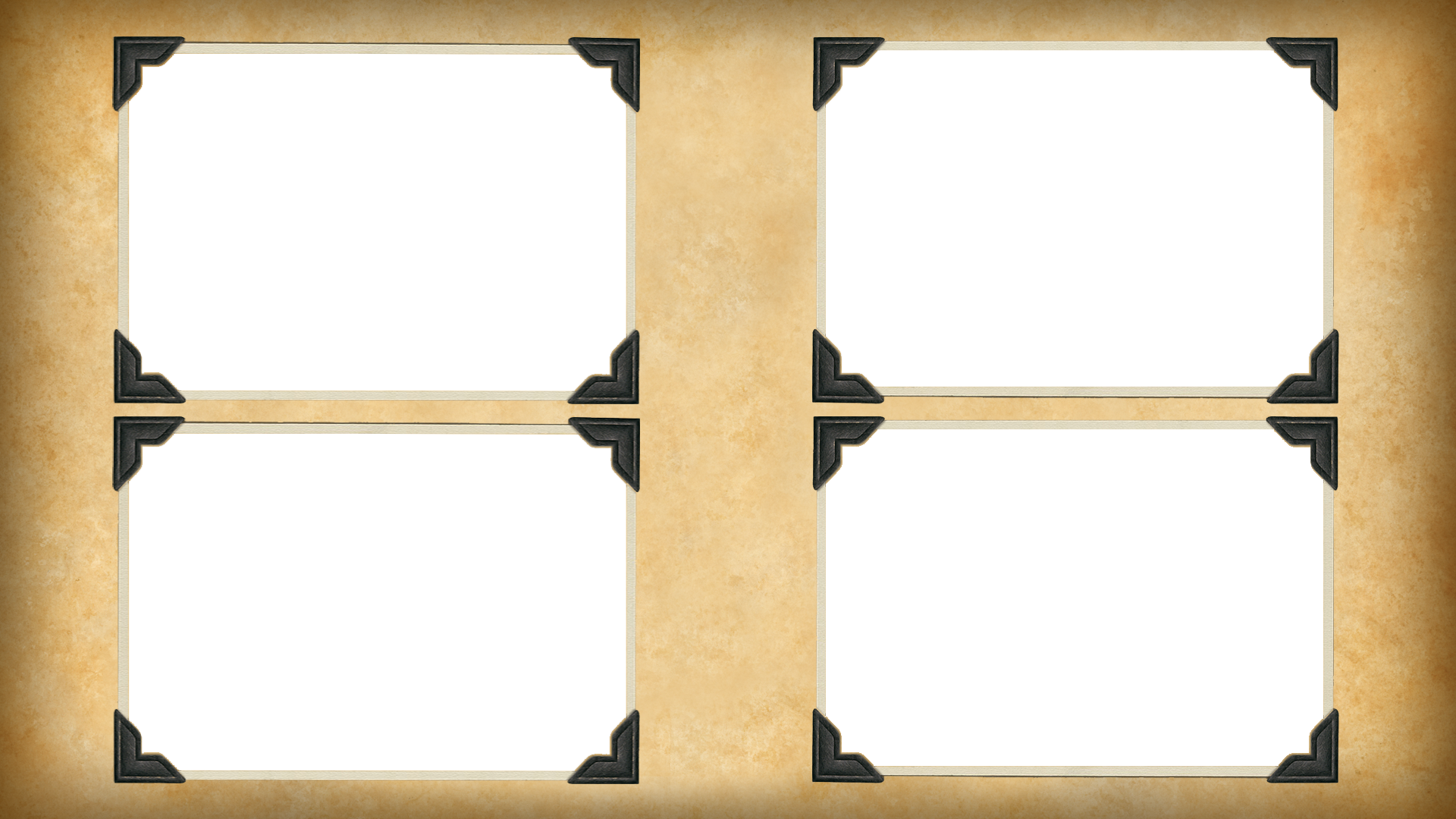 Download Click - 4 Photo Frame Png | Transparent PNG Download | SeekPNG