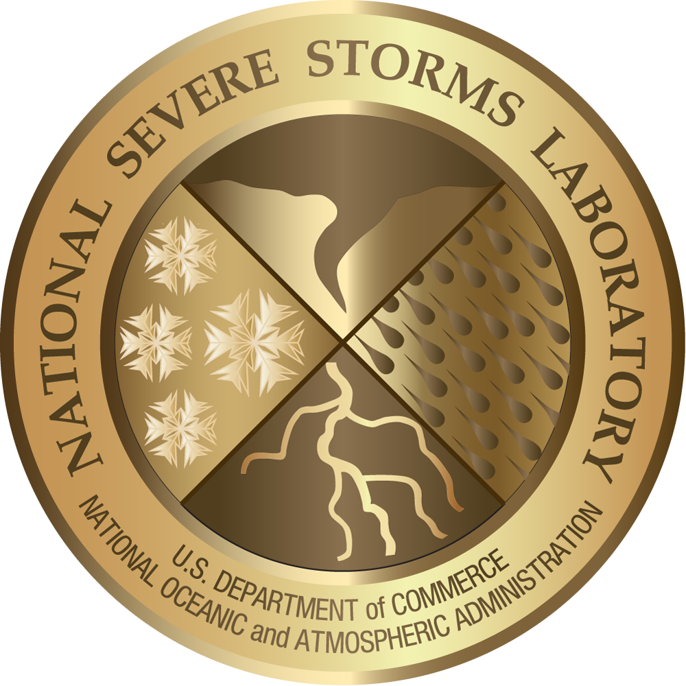 Nssl Gold - National Severe Storms Laboratory (1000x1000), Png Download