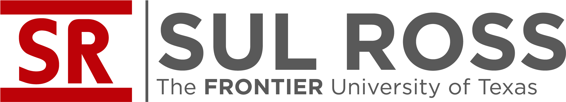 Frontier View - Sul Ross Logo (2400x600), Png Download