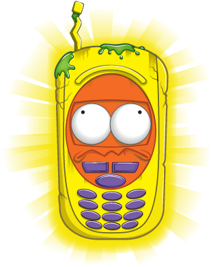 Smell-phone - Illustration (412x406), Png Download