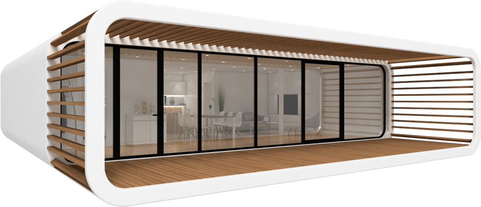 Coodo - Coodo Modular Home (1000x460), Png Download