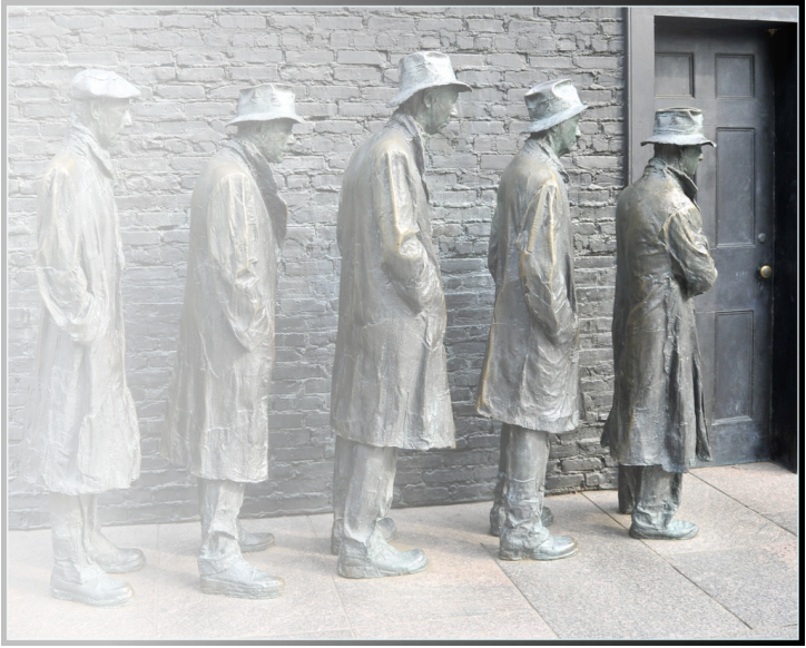 Creative Commons Great Depression (724x582), Png Download