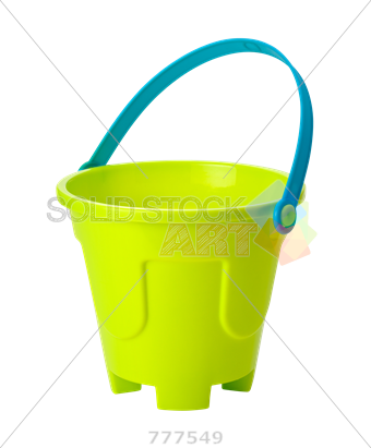 Stock Photo Of Yellow Sand Pail Isolated On Transparent - Sand Pail ...