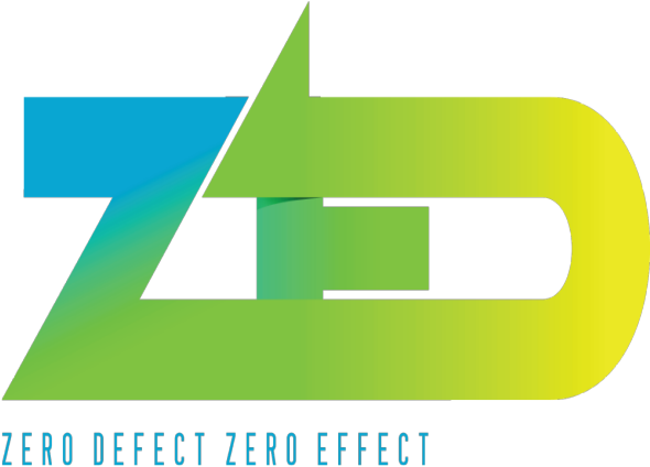 Zero Effect Zero Defect Logo (650x520), Png Download