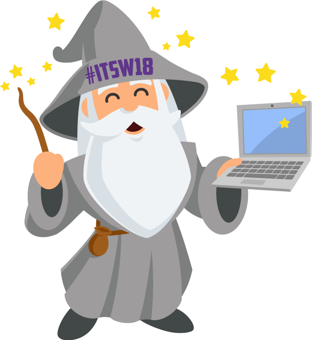Itsw18 Winston The Wizard - Tech Wizard (609x665), Png Download