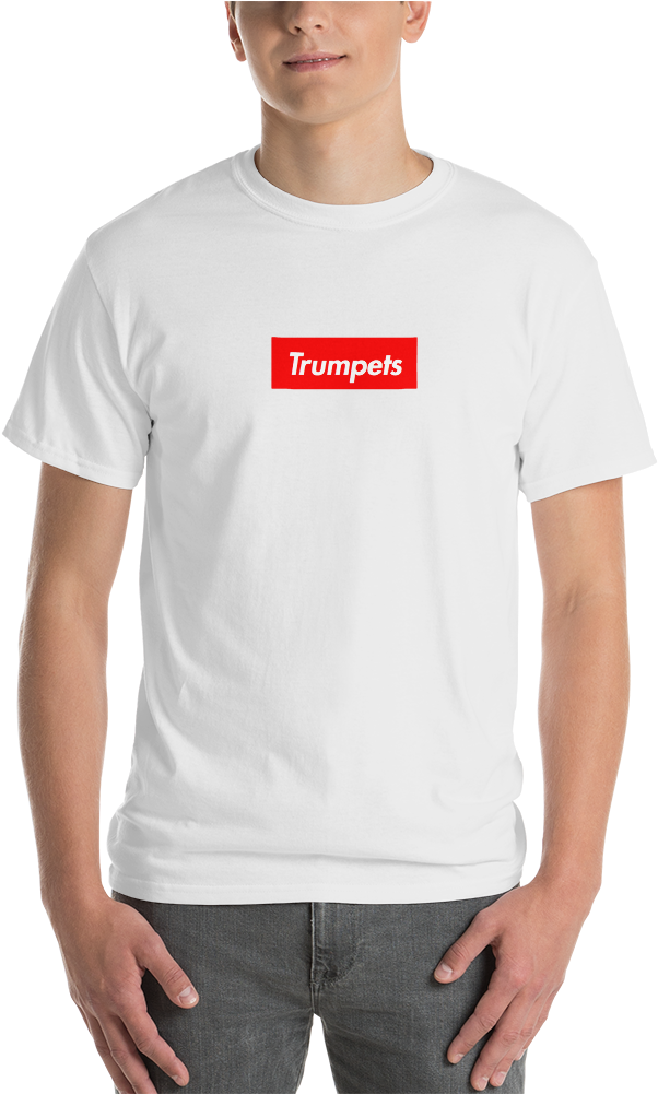 Trumpets Supreme Logo Short Sleeve T Shirt - Eat Pant Soothouse Merch ...