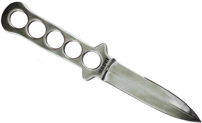 Hsd Skeleton Dive Knife - Skeleton Dive Knife (800x480), Png Download