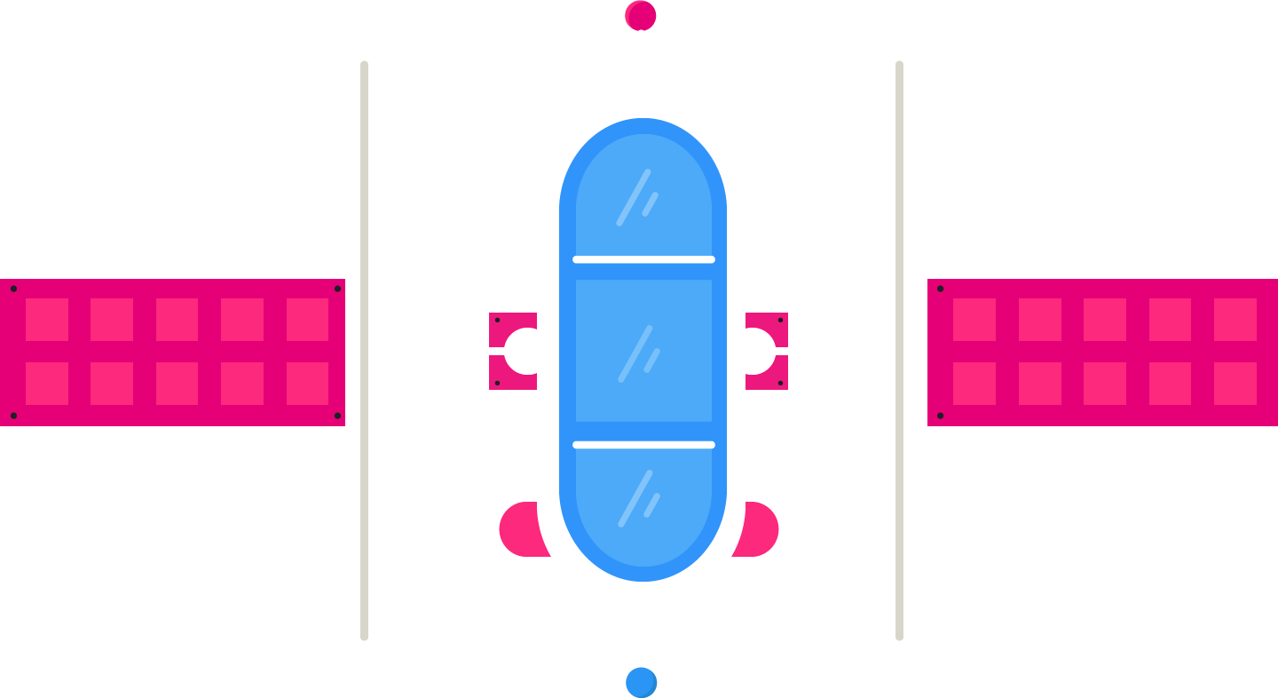 Spaceship - Circle (1440x786), Png Download