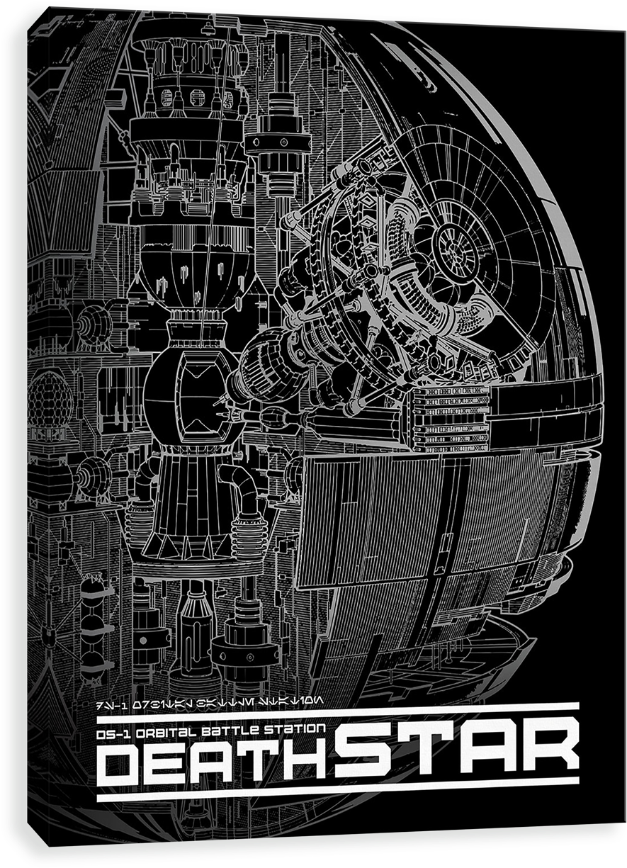Death Star Battle Schematics - Artissimo Designs Deathstar Battle ...
