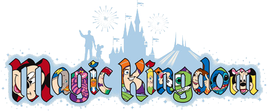 Clip Arts Related To - Magic Kingdom Letters (534x239), Png Download