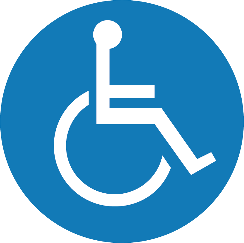 Download Ada Symbol - Physical Handicapped Parking Sign | Transparent ...