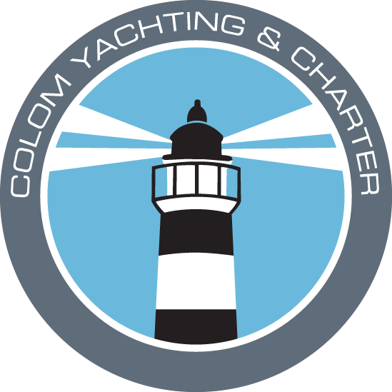 Porto Colom Yachting Logo - Lighthouse (549x549), Png Download