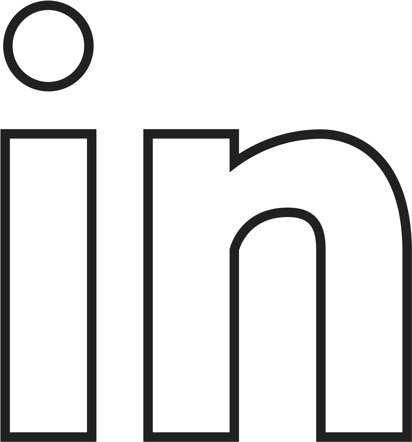 Download Linkedin - Linkedin Icon Vector White | Transparent PNG ...