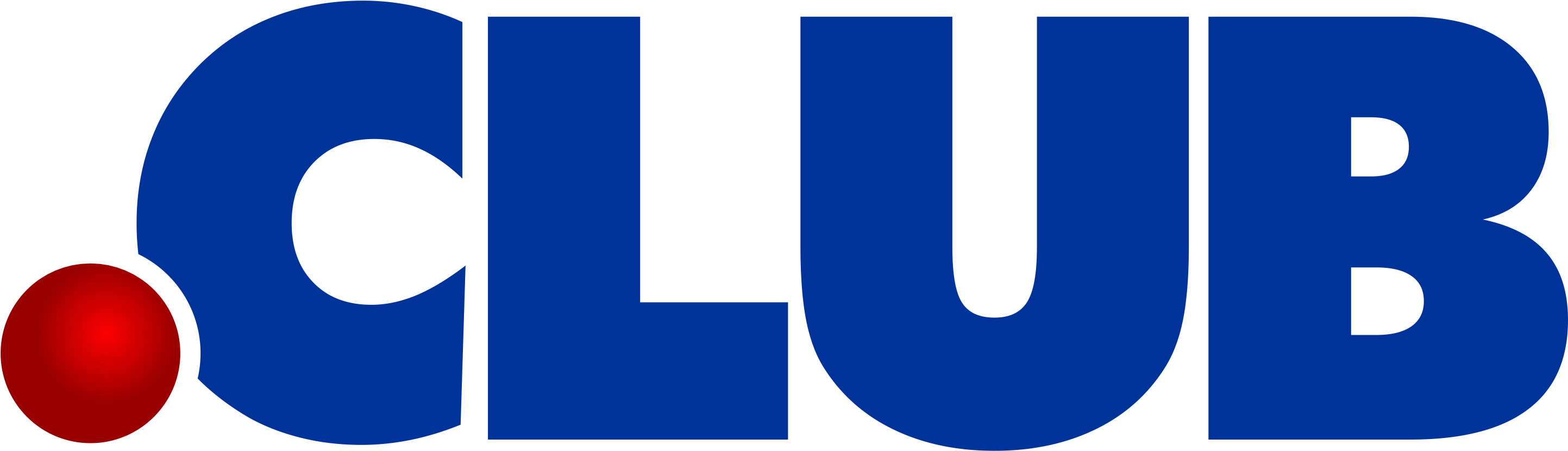 Logo No Url - .club Logo (3112x1088), Png Download