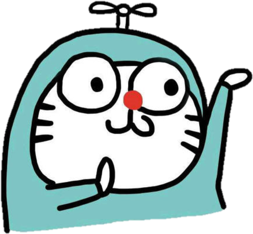 Doraemon - Doraemon Sticker Png (847x781), Png Download