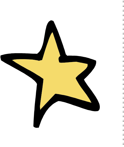 Funky Star From Confetti 110-500px (500x511), Png Download