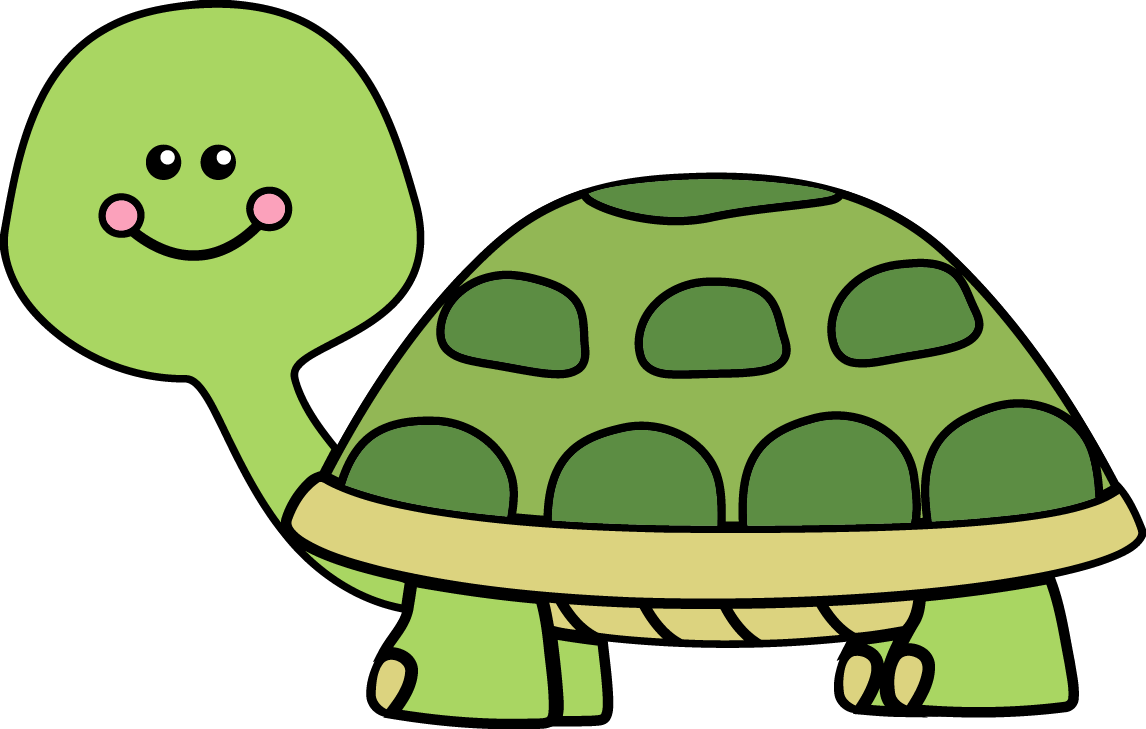 Cute Turtle Vector - Turtle Clipart (1146x729), Png Download