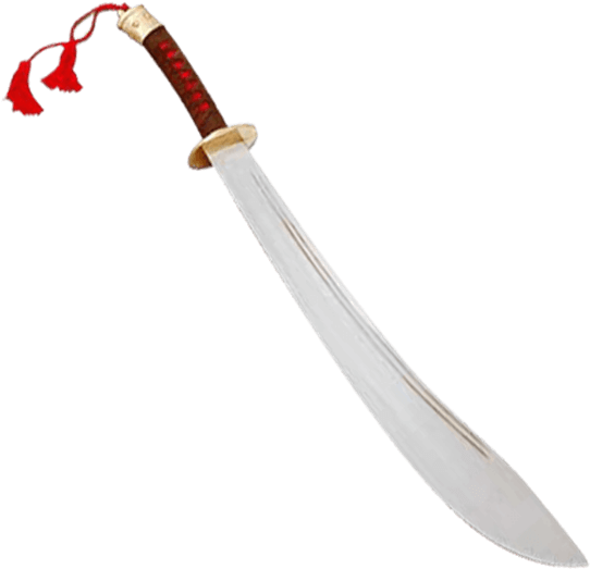 Chinese Sword Png - Chinese Broad Sword (555x555), Png Download