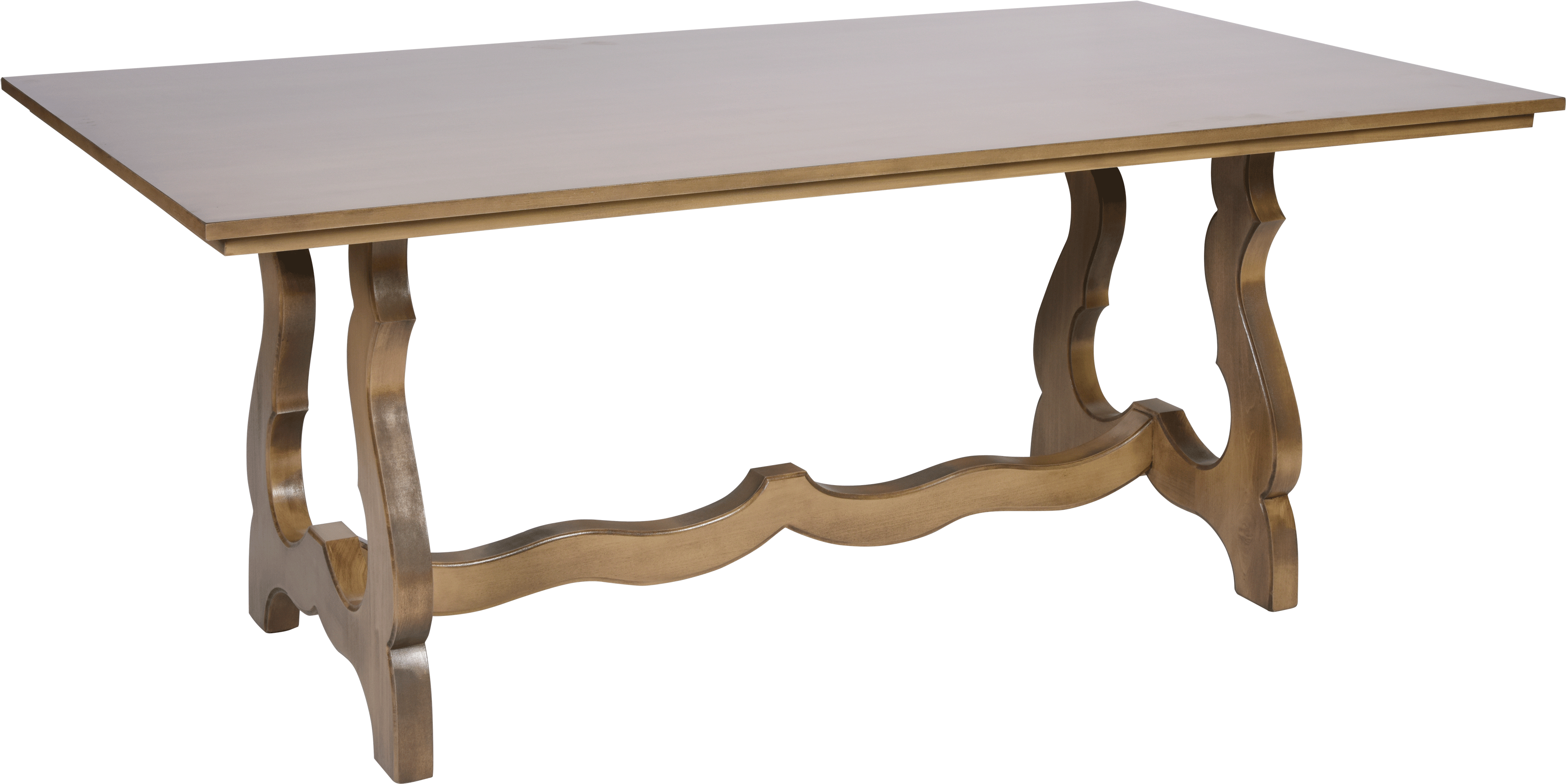 Trestle Table (3600x1947), Png Download