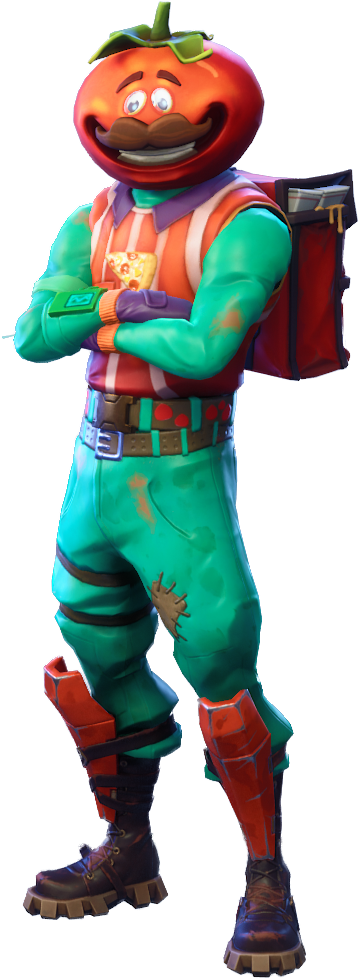 Download Png - Fortnite Tomato Skin Png (1100x1100), Png Download