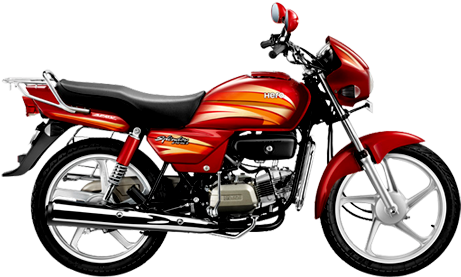Hero - Hero Splendor Plus Red Colour (600x329), Png Download