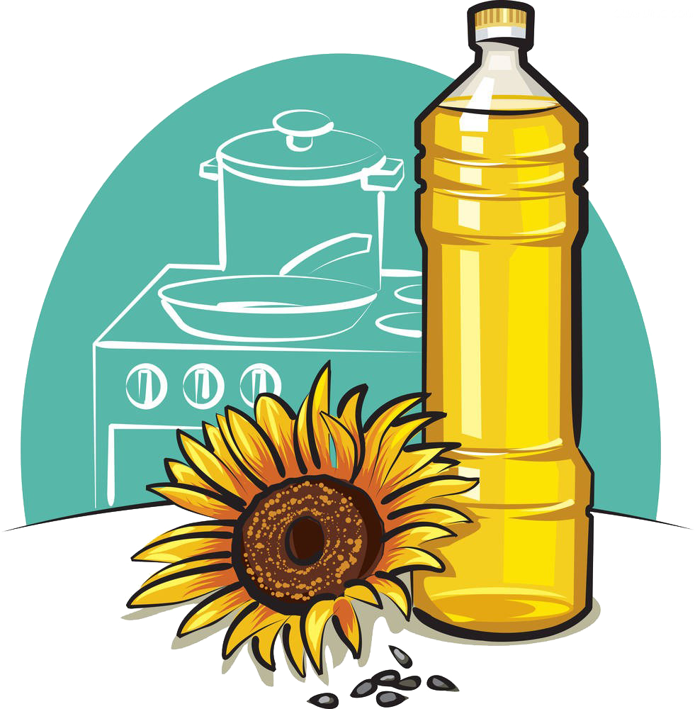 Vegetable Oil Cooking Oil Bottle Clip Art - Cooking Oil Cartoon ...