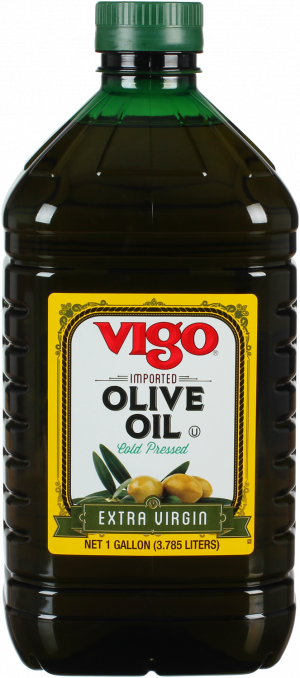 Vigo Olive Oil, Extra Virgin - 101 Fl Oz (300x678), Png Download