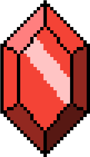 Red Rupee - Rupee (1111x1111), Png Download