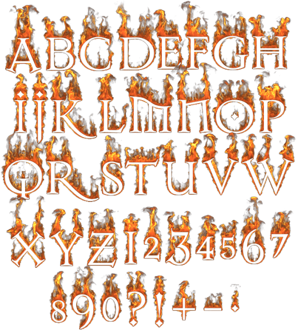 Download Devil Hot Font - Devil Font | Transparent PNG Download | SeekPNG