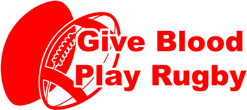 Give Blood Play Rugby - Day (500x500), Png Download