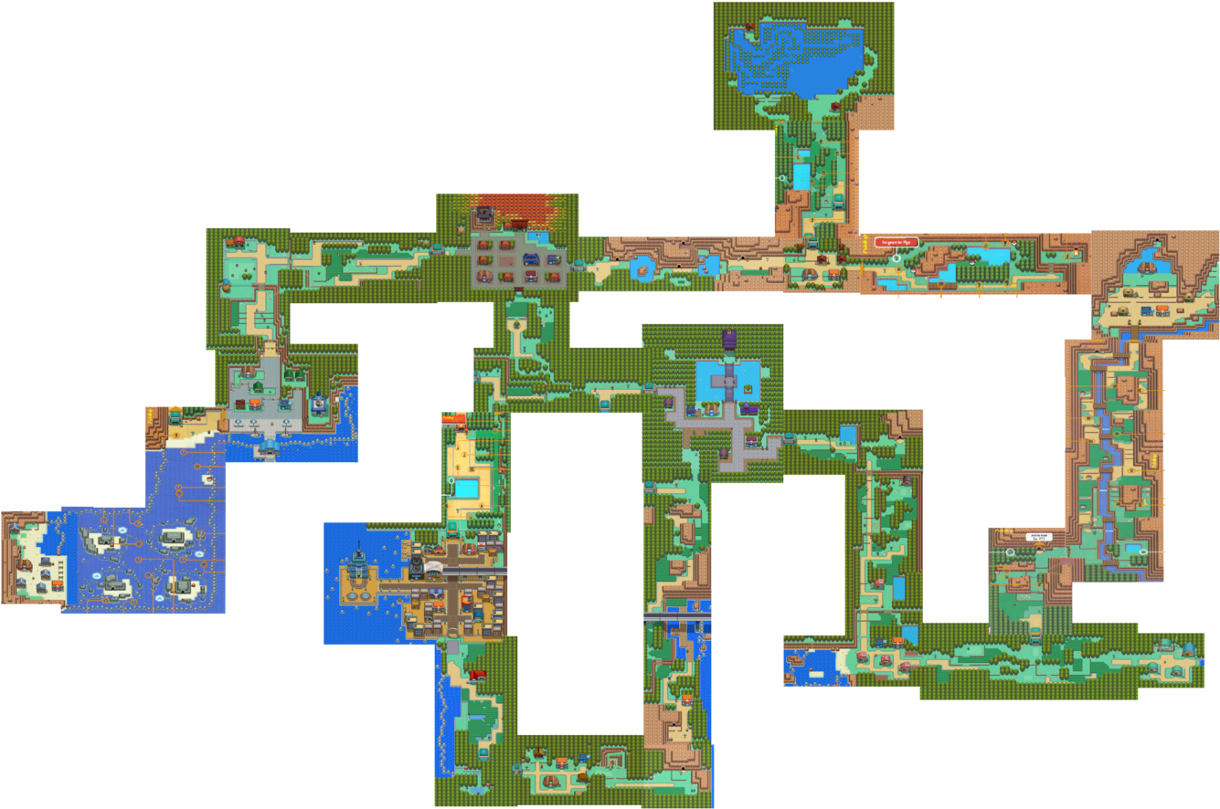 Download Png - Soul Silver Johto Map | Transparent PNG Download | SeekPNG