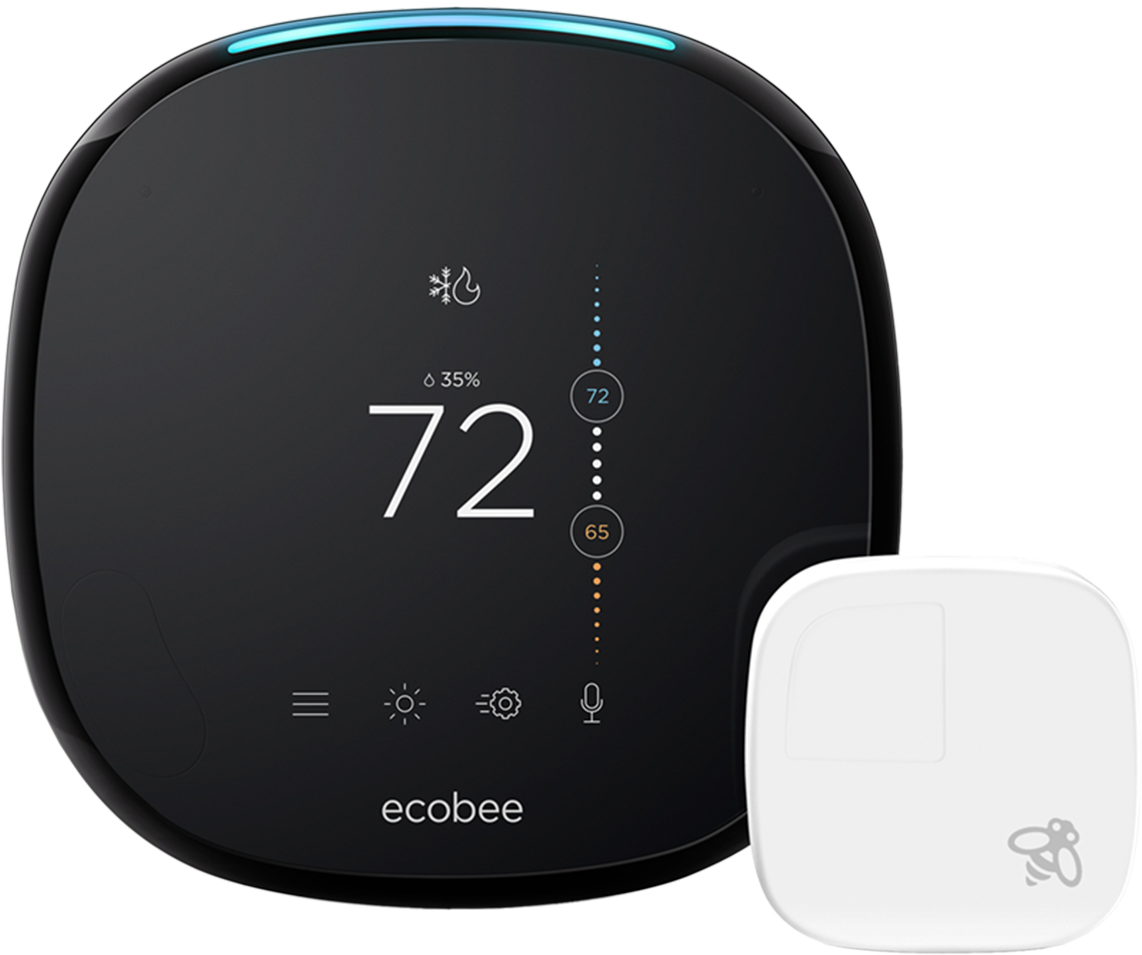 Ecobee4 Smart Thermostat - Ecobee3 Lite Smart Wifi Thermostat ...