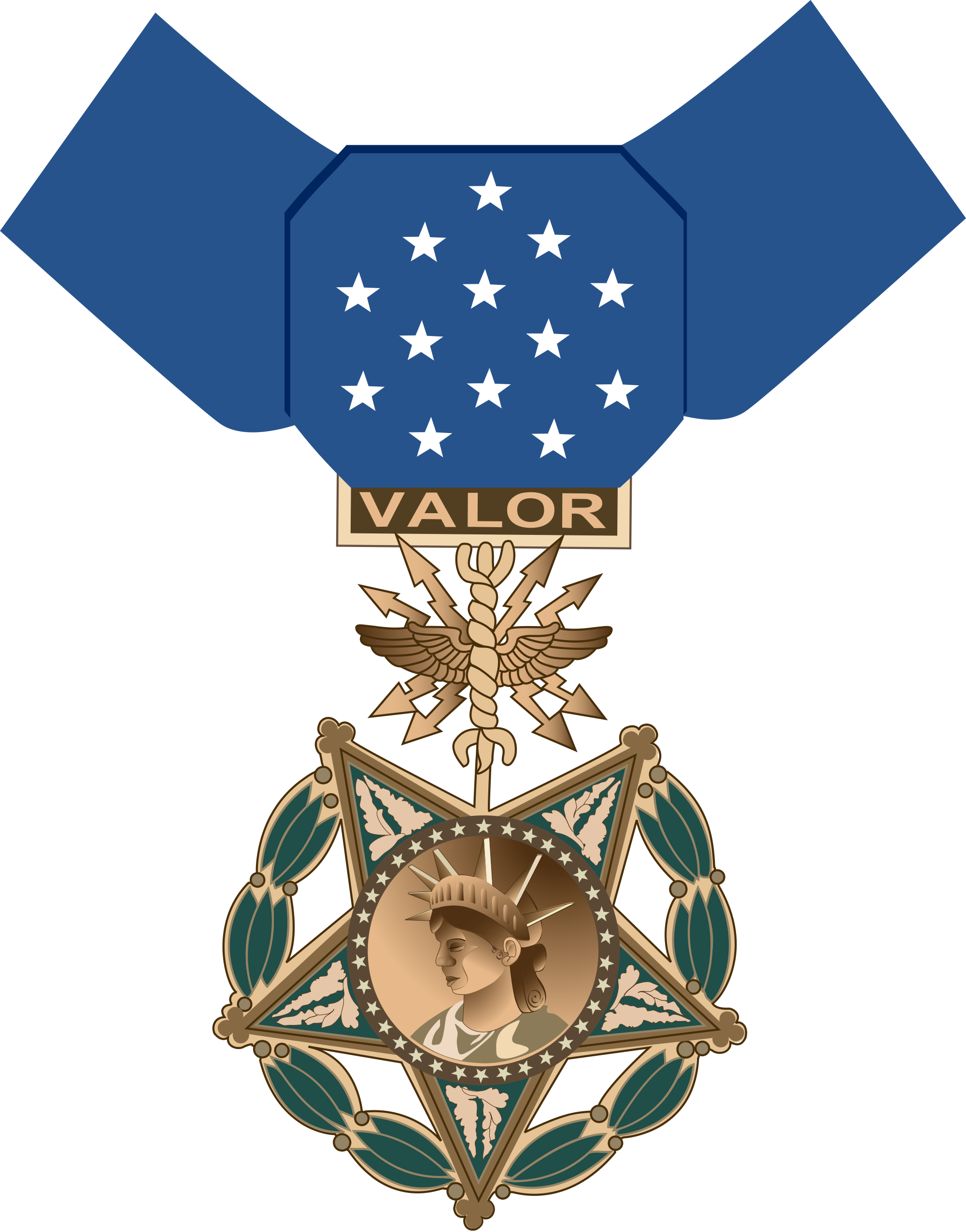 Open - Medal Of Honor Vector (2000x2552), Png Download