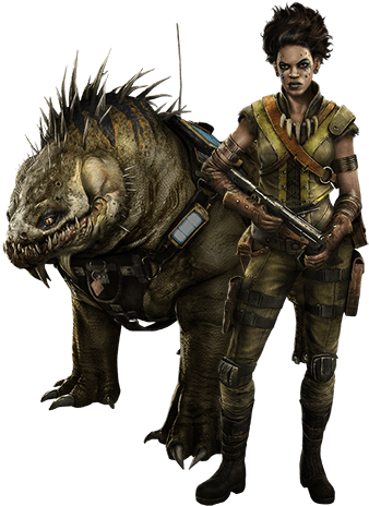 Evolve Trapper Maggie Active 2 - Evolve Stage 2 Maggie (350x500), Png ...