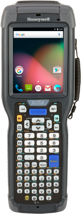 Honeywell Ck75 - Intermec Ck75 (452x900), Png Download