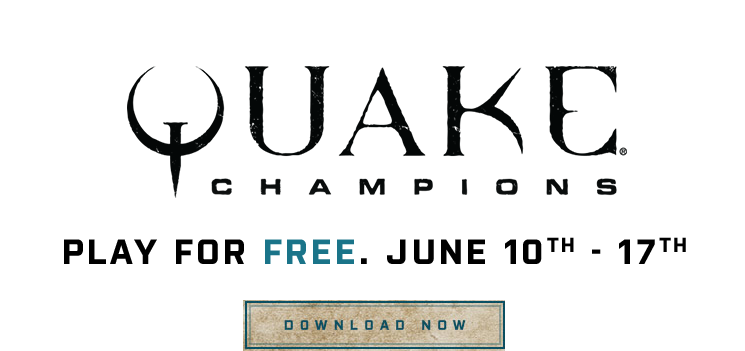 Quake Champions Logo Png (745x351), Png Download