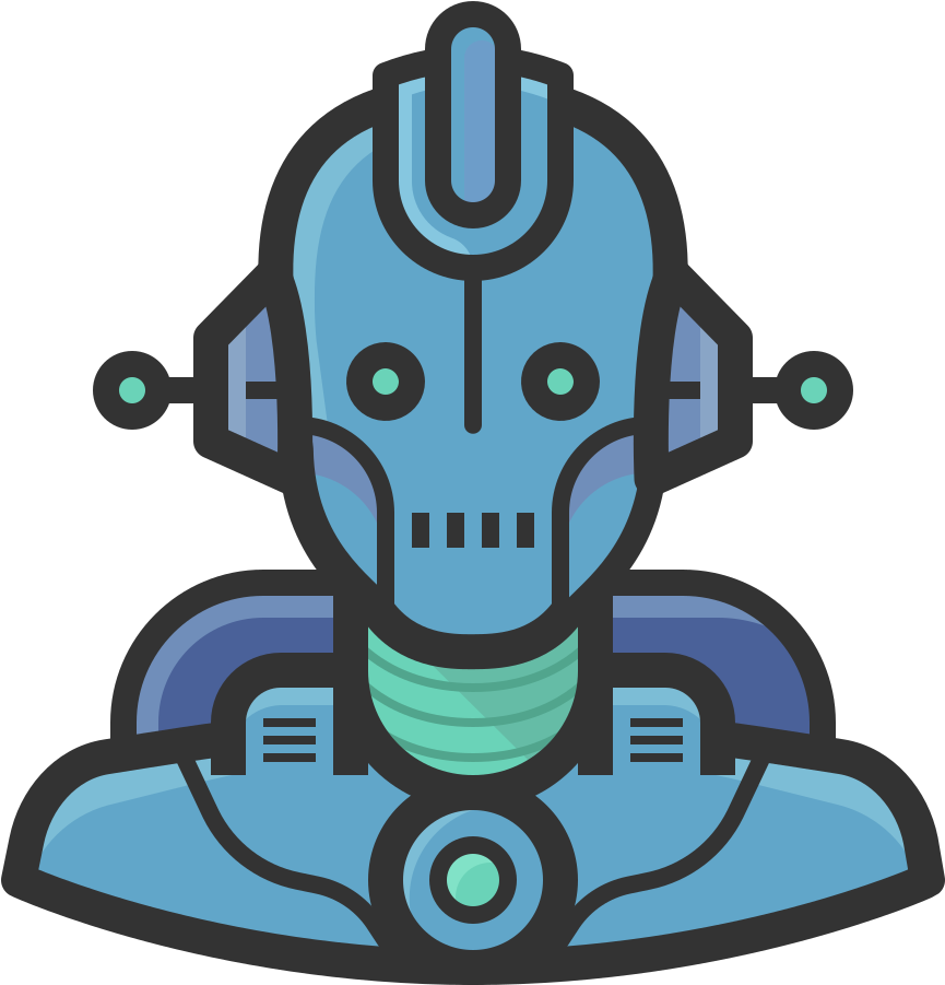 Download Svg Download Png - Robot Icons (1024x1024), Png Download