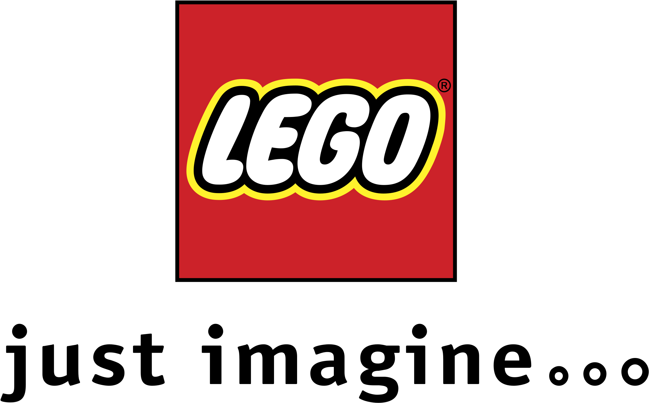 Lego Logo Png Transparent - Lego Storage Brick 1 (black) (2400x2400 ...