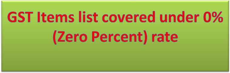 Gst Zero Rate Item List - Parallel (800x244), Png Download