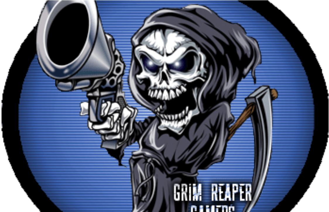 Hello Reapers - Grim Reaper Gamers (1288x724), Png Download