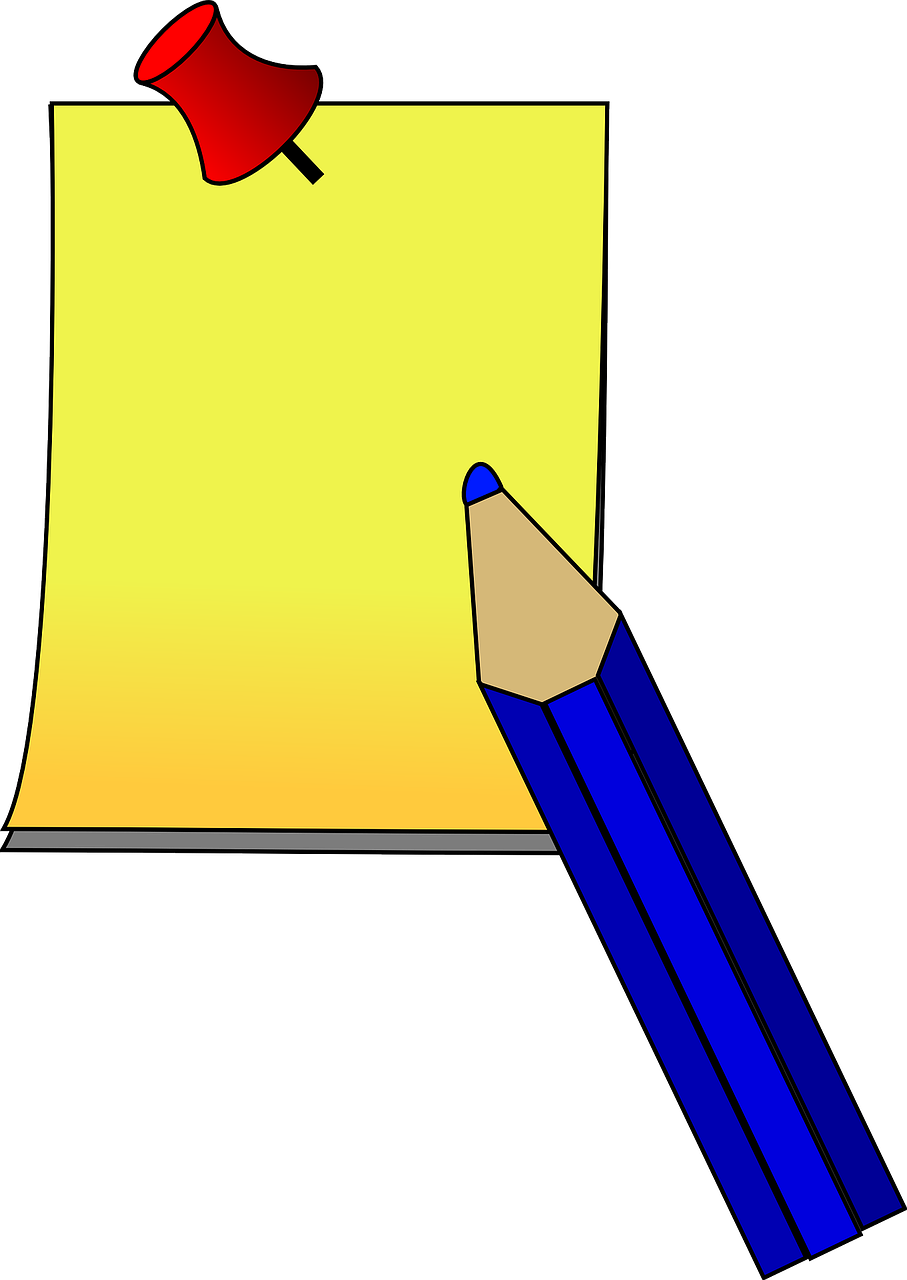 Note Clipart Office Memo - Animated Post It Notes (510x720), Png Download