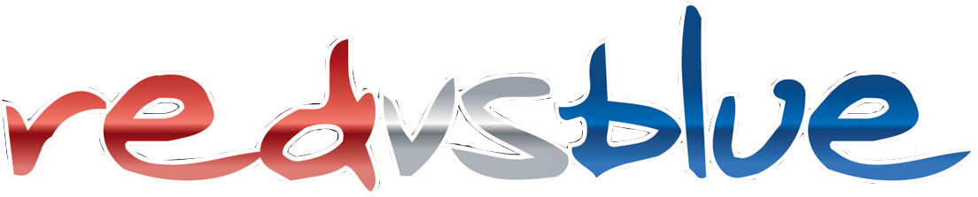 Blue Logo - Red Vs Blue (1138x259), Png Download