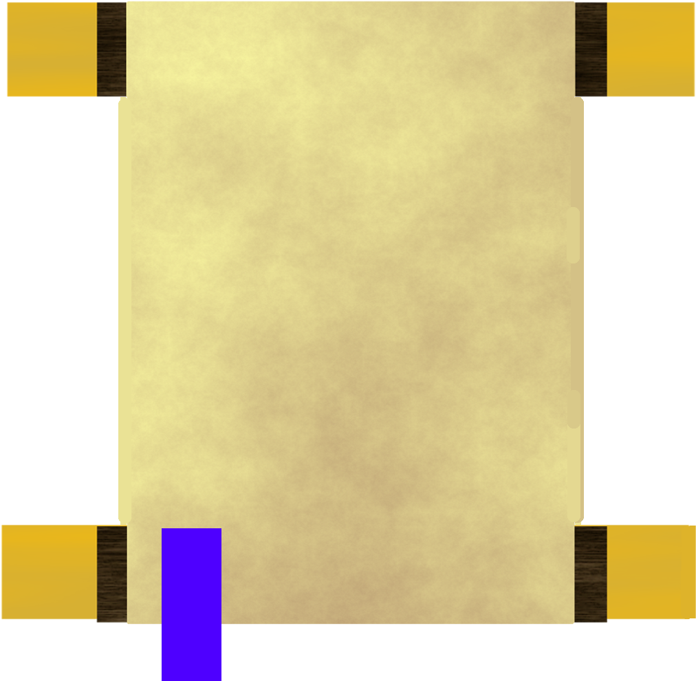 Scroll - Flag (1024x1024), Png Download