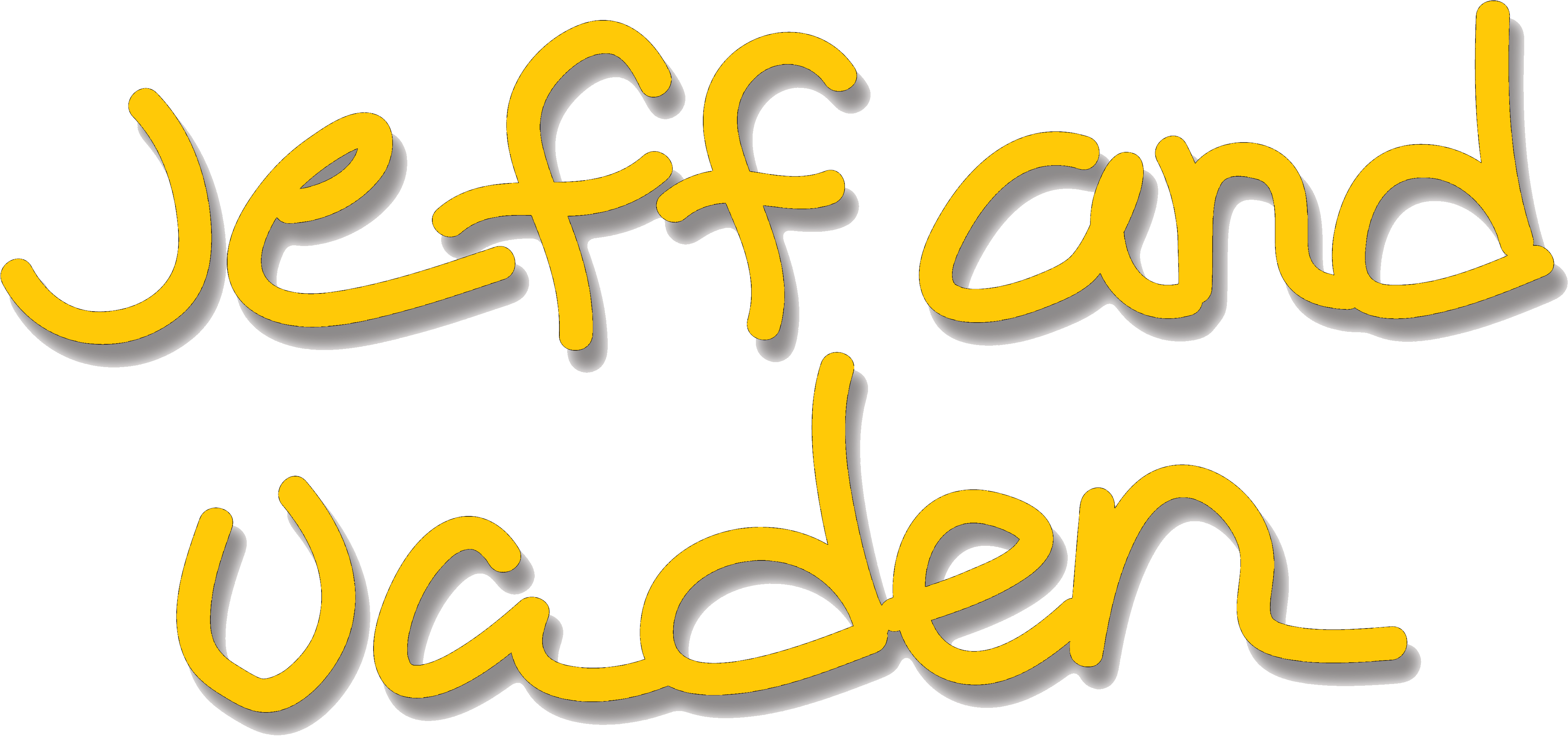 Jv Transparent Yellow Logo - Calligraphy (4800x2400), Png Download