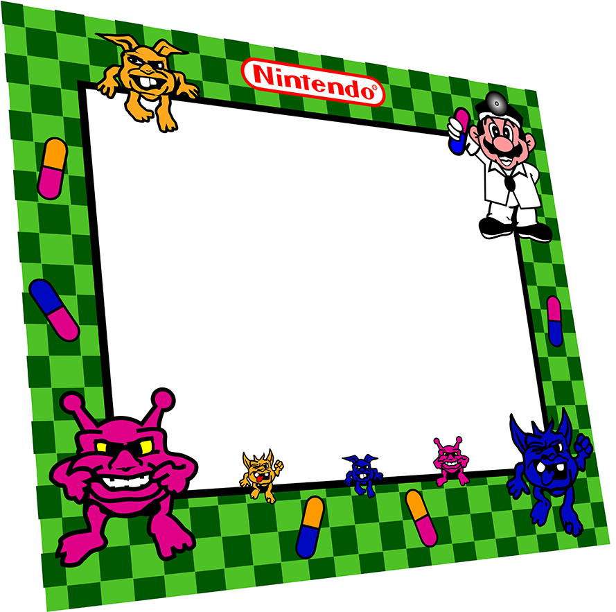 Download Mario Bezel - Dr Mario | Transparent PNG Download | SeekPNG
